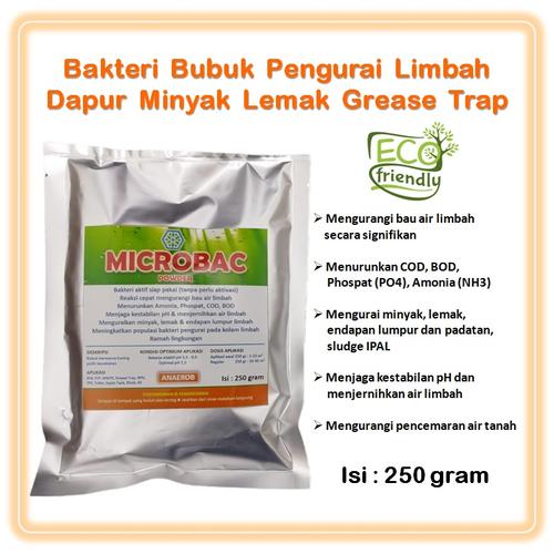 Jual Bakteri Bubuk Pengurai Minyak Lemak Bakteri Serbuk Grease Trap ...
