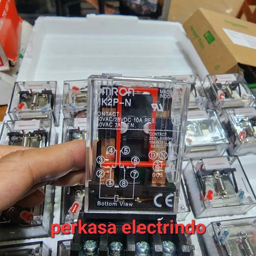 Jual relay omron mk2p-N 220V komplit soket - Jakarta Pusat - perkasa electrindo | Tokopedia