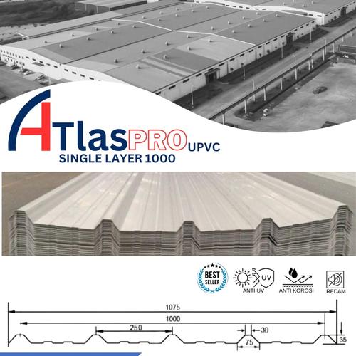 Jual atap upvc singel layer atlaspro1000 - Kab. Bekasi - TB. JJTRUSS ...