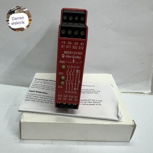 Jual Allen bradley safety relay MSR127RP,440R-N23135 - Jakarta Barat ...