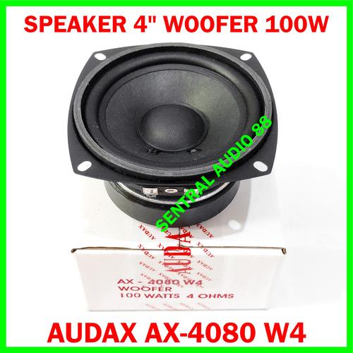 Jual AX-4080 W4 Speaker Audax 4inch 4 inch W Woofer Wofer AX4080 - Kota ...