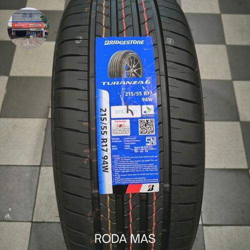 Jual Ban Bridgestone Turanza 6 215/55 R17 (Ban Innova Venturer,Camry ...