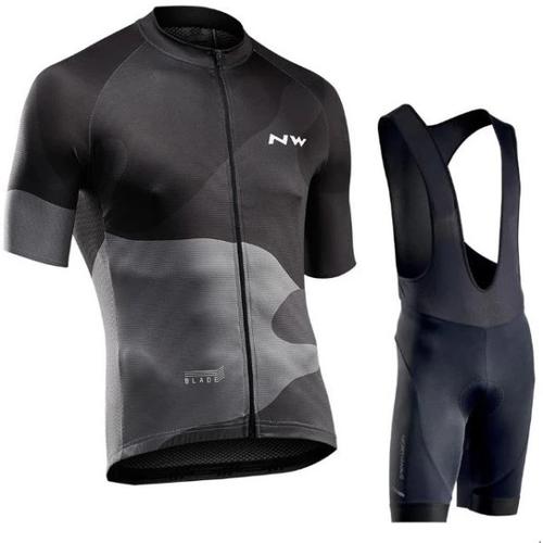 Jual BAJU DAN CELANA BIB JERSEY CYCLING SEPEDA NW PRIA KUALITAS PREMIUM ...