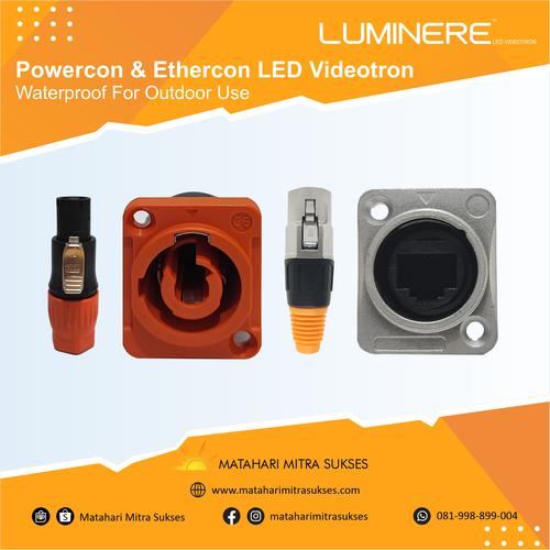 Jual Powercon & Ethercon LED Videotron Waterproof For Outdoor Use ...