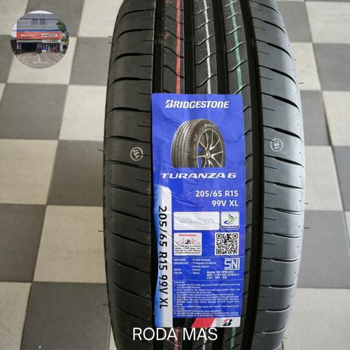 Jual Ban Bridgestone Turanza 6 205/65 R15 (Ban Innova,Panther) - Pasang ...