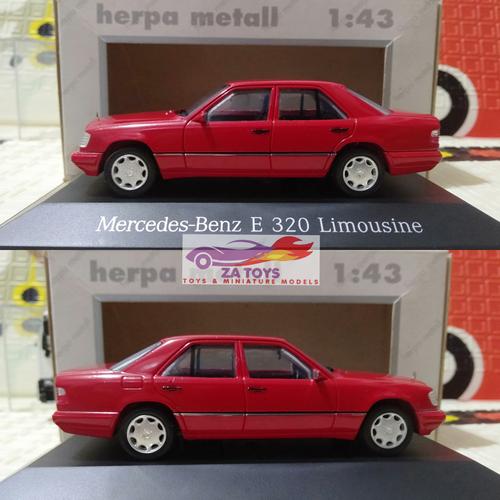 Jual Mercedes Benz E-class E320 W124 Masterpiece Merah by Herpa Skala 1 ...
