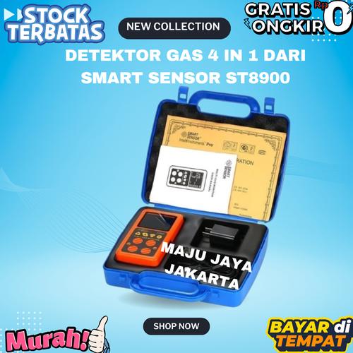 Jual Gas Detector Sertifikat Kalibrasi CO O2 H2S LEL Smart Sensor ...