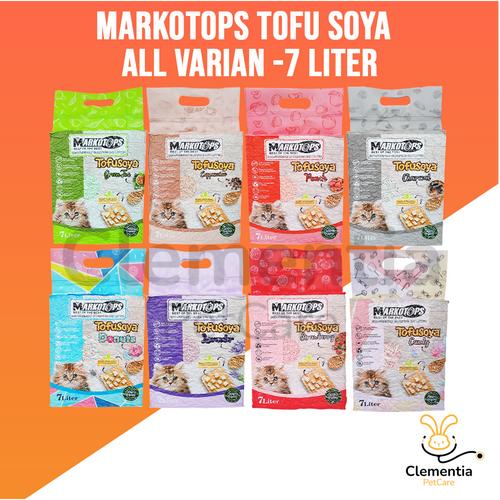 Promo MARKOTOPS SOYA CLUMP 7 Liter - Cat Litter Tofu Pasir Kucing Tofu ...
