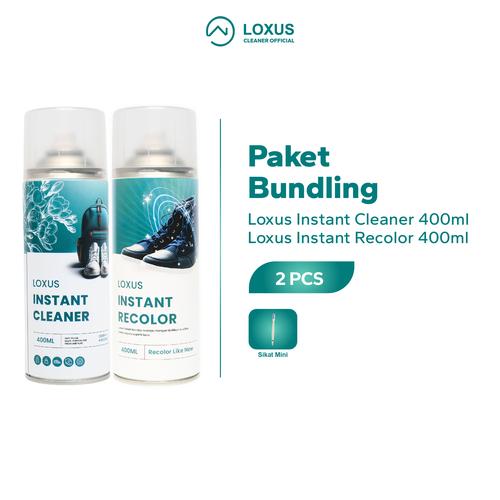 Jual Loxus Paket Perawatan Sepatu Loxus Instant Cleaner dan Loxus ...