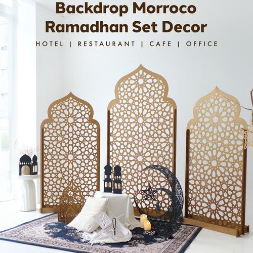 Jual Backdrop Ramadhan Morocco | Dekorasi Lebaran Islamic - FULLSET ...