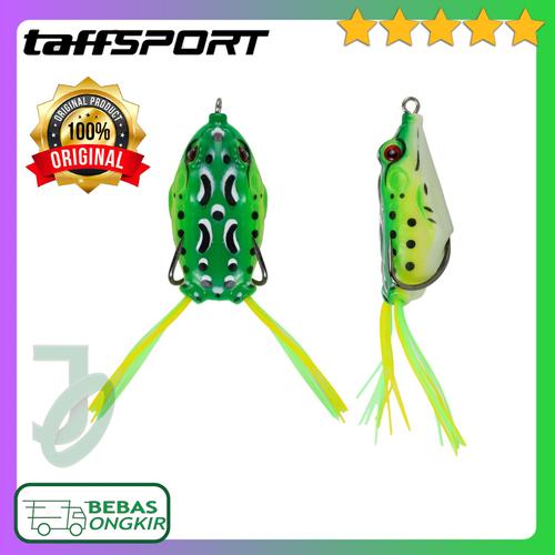 Jual Umpan Pancing Casting Gabus Tomang Silikon Bentuk Kodok 6cm ...