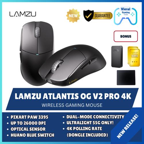 Jual Lamzu Atlantis 4K OG V2 Wireless Superlight Gaming Mouse Included ...