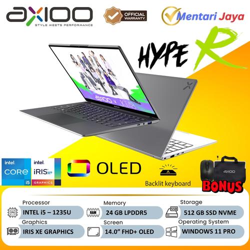 Jual AXIOO HYPE R5 OLED i5 GEN 12 RAM 24GB 512SSD 14.0" FHD+ WIN11PRO ...