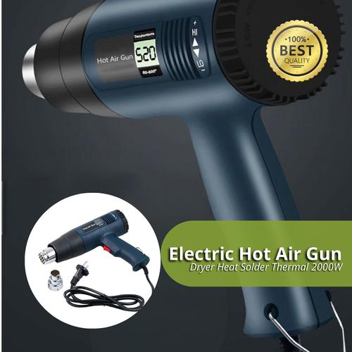 Jual Hot Air Heat Gun Digital Mesin Blower Panas Alat Pemanas Besi Kaca ...