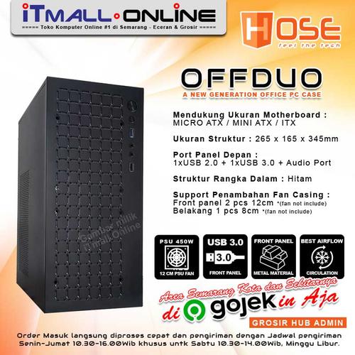 Jual Case casing komputer kantor rakitan murah Hose OFFDUO Casing PC ...