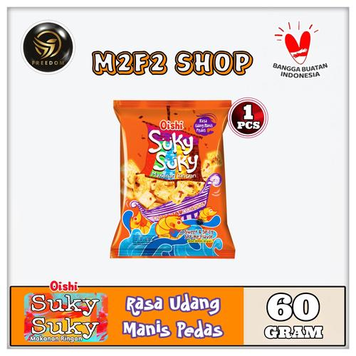 Jual Oishi Suky Suky Snack Sweet & Spicy Shrimp Flavor | Camilan ...