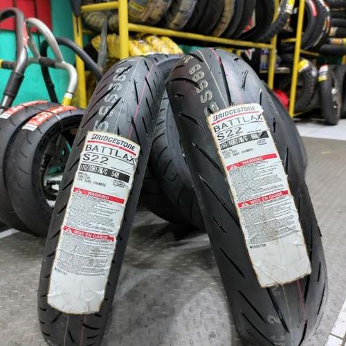 Jual Battlax S22 110/70-17 + 150/60-17 ban motor cbr r25 r15 ninja ...