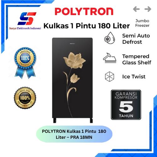 Jual KULKAS POLYTRON PRA 18 MN 180 LITER - Jakarta Timur - Surya ...