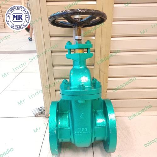 Jual TOYO GATE VALVE CAST IRON 2 1/2" INCH FLANGE JIS10K GATE TOYO JIS ...