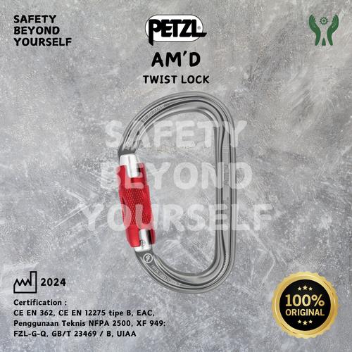 Jual AMD TWIST LOCK PETZL Carabiner 27 kN - Karabiner untuk Keselamatan ...