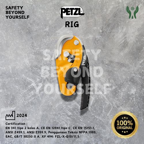 Jual RIG PETZL Compact Self-Braking Descender - untuk Keselamatan Kerja ...