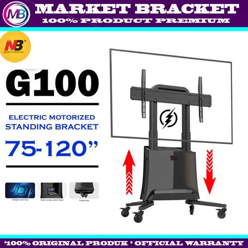 Jual Standing Bracket TV NORTH BAYOU NB model G100 / G 100 ( 75" - 120 ...