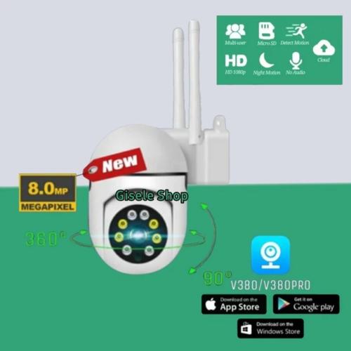 Jual CCTV PTZ MINI CAMERA IP CAM PTZ 360 DERAJAT KAMERA PTZ MINI FULL ...