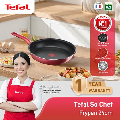Promo Tefal So Chef Frypan 24cm Wajan Anti Lengket - Satuan - Kota Bekasi - Tefal Indonesia ...