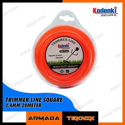 Jual Tali Senar Nylon Mesin Potong Rumput 20 meter Trimmer Line KODENKI ...