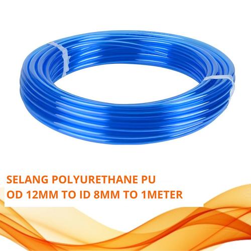 Jual Selang polyurethane PU OD10mm to ID 6,5mm to 1meter - Biru ...