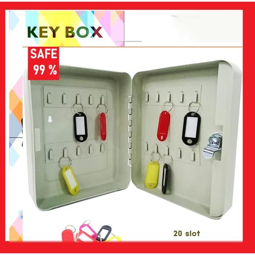 Jual KEYBOX KOTAK KUNCI BESI DINDING KEY BOX CABINET KOTAK DINDING BESI ...