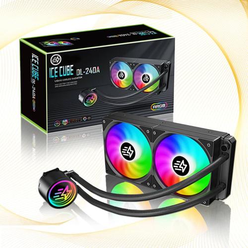 Jual RUIX 240 PRO RGB Liquid Water Cooling CPU RGB MIROR AIO Black ...