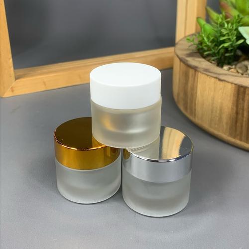 Jual POT CREAM 10 GRAM BAHAN KACA / POT KACA 10 GRAM / POT JAR KACA 10 ...