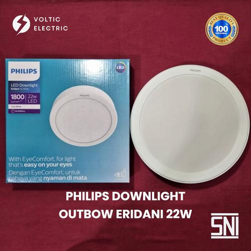 Jual Lampu Downlight Outbow Philips Eridani Bulat 22 Watt DL190B D150 ...