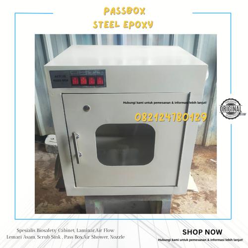 Jual Versi Ekonomis _ PassBox 50x50x50 Steel Epoxy untuk Laboratorium Medis - Kab. Sidoarjo ...