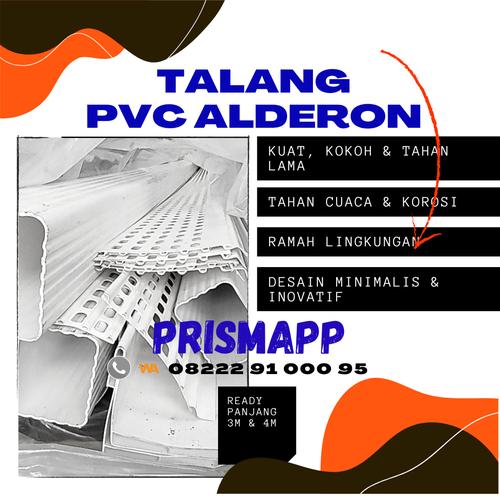 Jual Talang AIR & pipa hollow Alderon set tersedia panjang 3m dan 4m ...