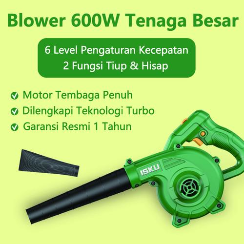 Promo ISKU 600W Hand Blower 2In1 Meniup/Menghisap Peniup Debu Pengering ...