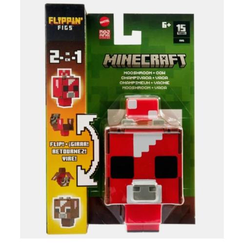 Promo Mainan Anak Mattel Minecraft Flippin’ Figs Figures with 2-in-1 ...