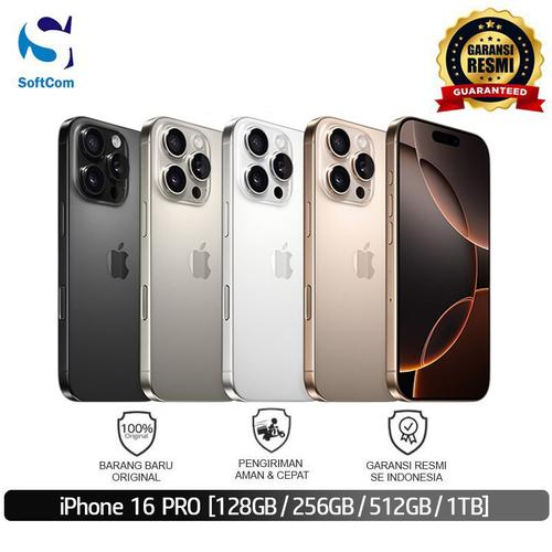 Promo iPhone 16 PRO Chipset A18 Bionic [128GB | 256GB | 512GB | 1TB ...