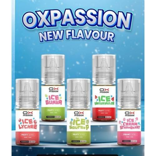 Jual SALT - Ox Passion 30ML 30MG ICE MANGO - ICE TEA - ICE STRAWBERRY ...