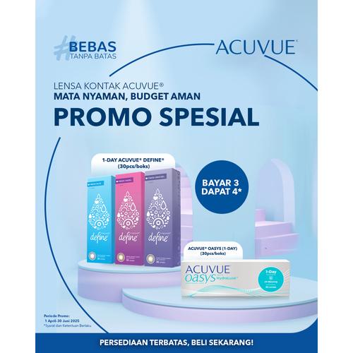 Promo Acuvue Define Fresh Hazel - Plano Cicil 0% 3x - Jakarta Pusat ...