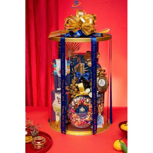 Jual D50 x T70 Cm Cake Box Bulat Mika Tinggi 20 inch Transparent ...