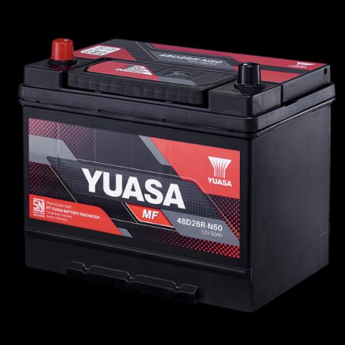Jual Yuasa Maintenance Free MF N50 N-50 48D26R Accu Aki Mobil Kering 12 ...