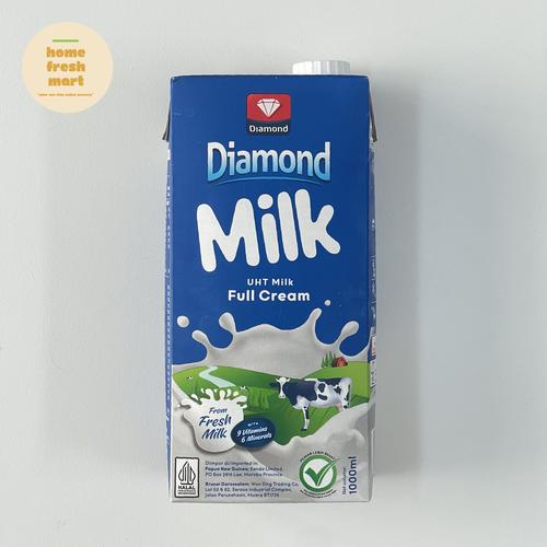 Jual Diamond UHT 1 L Full Cream - Kota Semarang - home fresh mart ...
