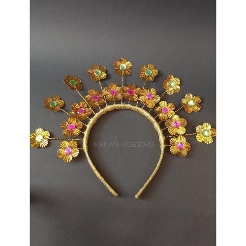 Jual TERLARIS (COD) Bando Adat Makassar / Bando Tari Karnaval Pentas ...