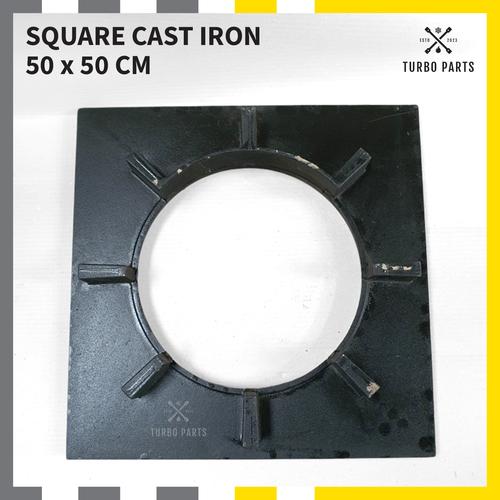 Jual Tungku Burner Stock Pot Kotak Besi Cast Iron 50 x 50 cm - Kota ...