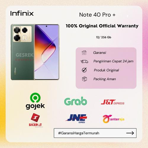 Jual Infinix Note 40 Pro Plus 5G 12/256GB - Garansi RESMI - Gray - Kota Depok - Gesrek Phone ...