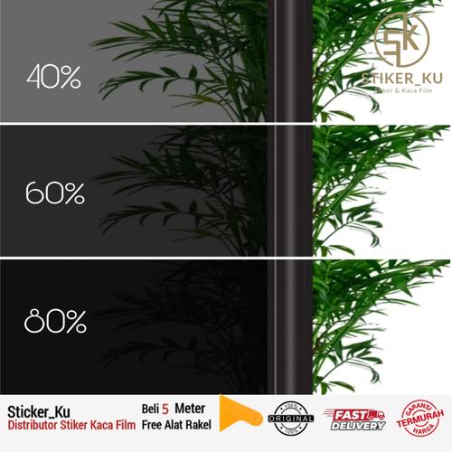 Jual Stiker Kaca Film Riben Hitam Anti Panas Anti UVR - 80% - Kota Tangerang - Sticker ku ...