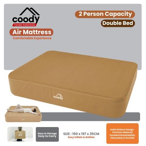 Jual Coody Air Mattress / Bed Inflatable Double (Capacity 2 Person ...