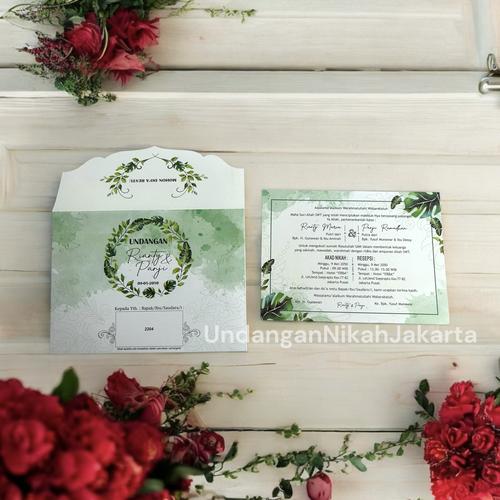 Jual Blangko Undangan Kosong Pernikahan Erba Kartu BLANKO Simple 2204 ...